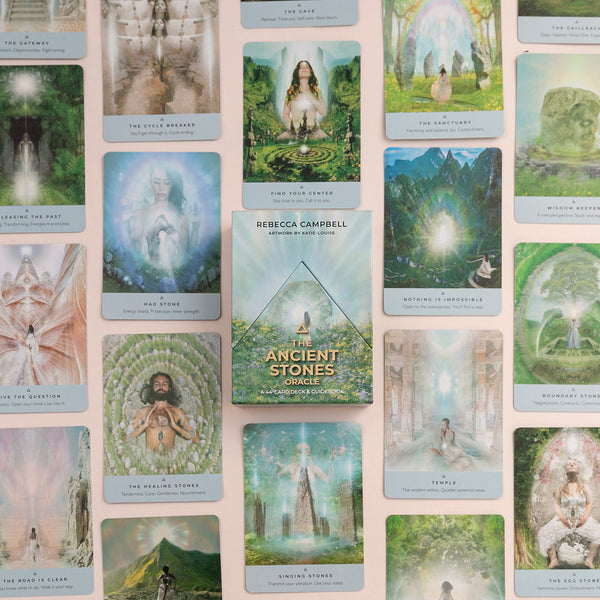 The Ancient Stones Oracle: A 44-Card Deck and Guidebook - Dragonfly Art ...