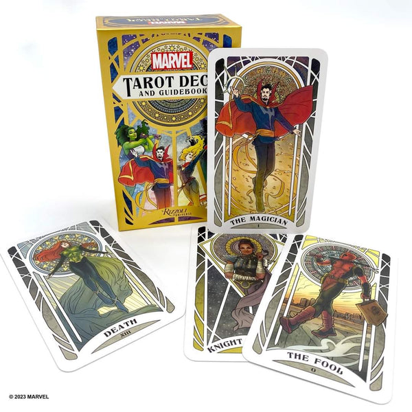 Marvel Tarot Deck and Guidebook - Dragonfly Art and Soul Metaphysical Shop