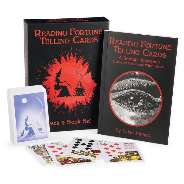 Reading Fortune Telling Cards Deck & Book Set - Dragonfly Art and Soul ...