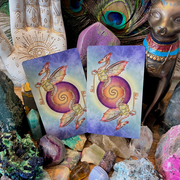 For the Love of Dragons: Oracle Deck & Book Set - Dragonfly Art and ...