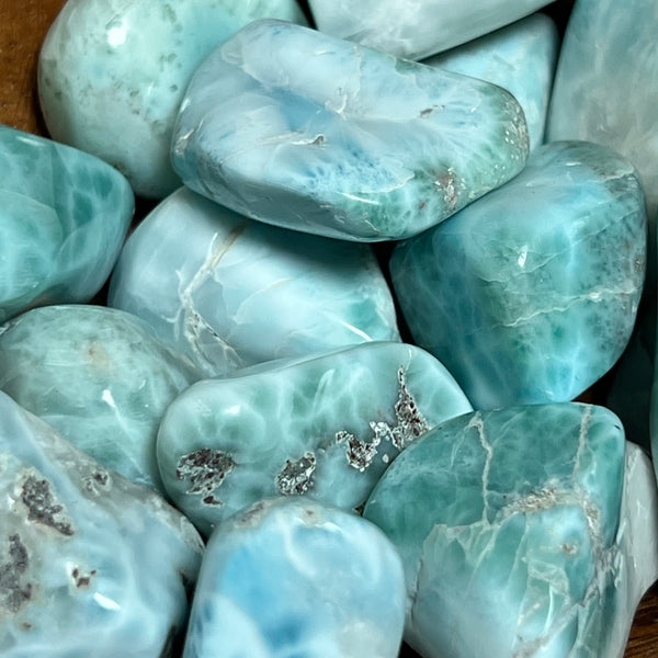 Larimar - Dragonfly Art and Soul Metaphysical Shop